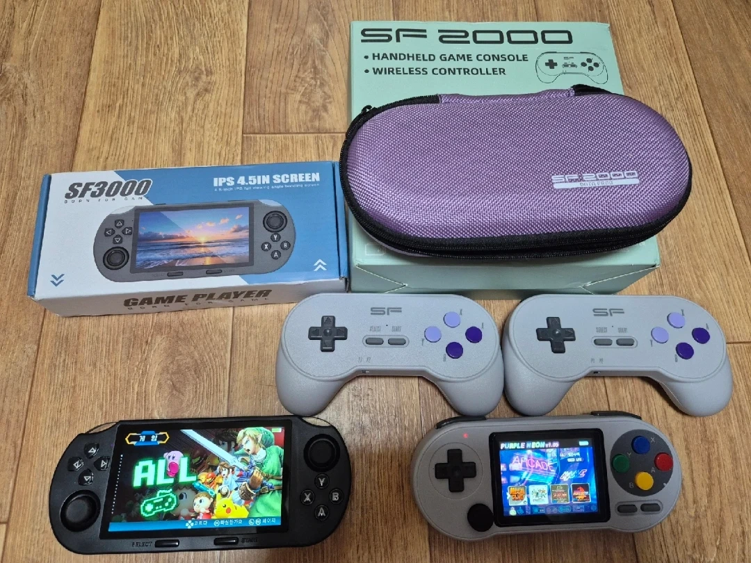 SF2000, SF3000 게임기 + 컨트롤러 | 취미/게임/음반 | 당근 중고거래