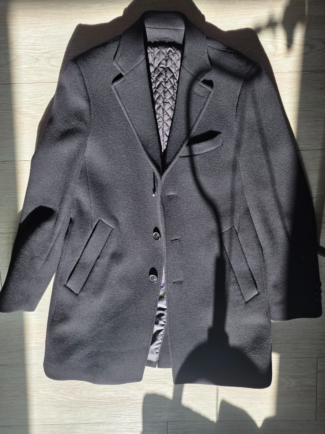 정가 50만원 BEANPOLE 울 캐시미어 고급 남성 블랙 코트 95 | 남성패션/잡화 | 당근 중고거래