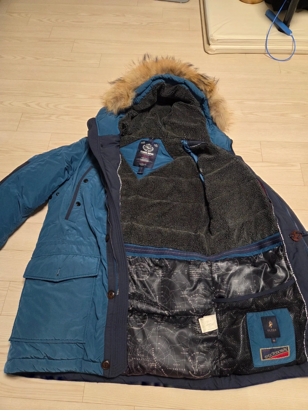 OLZEN Terra Nova Arctic 남성 다운 패딩 100 | 남성패션/잡화 | 당근 중고거래