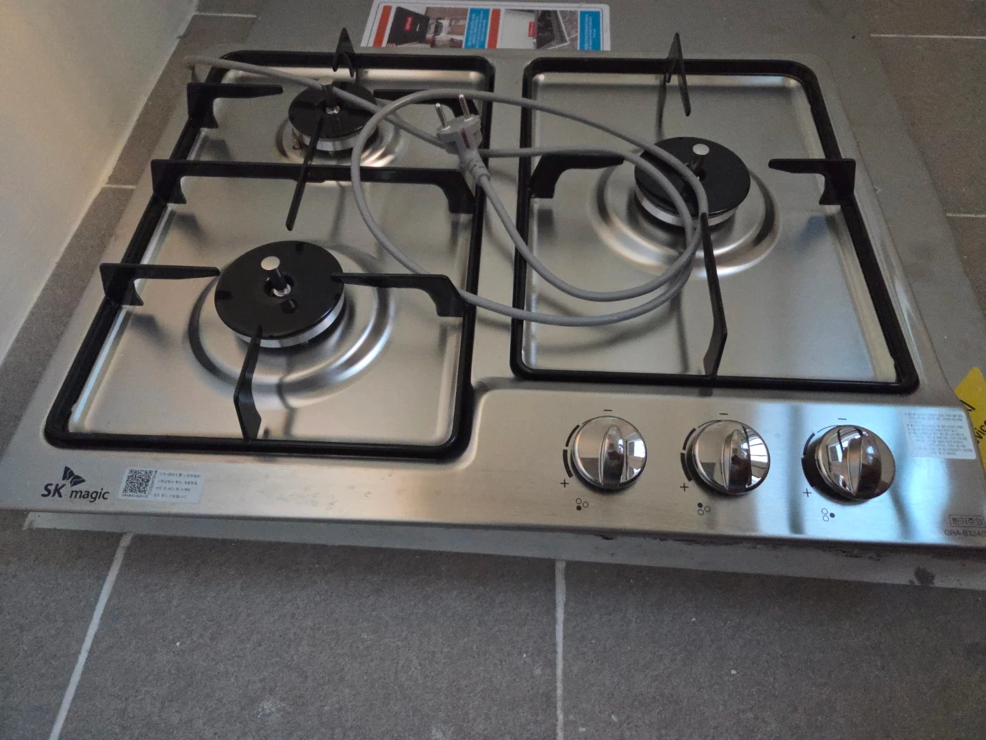 SK매직 4구 가스레인지 GRA-B324/325(새제품) | 생활가전 | 당근 중고거래