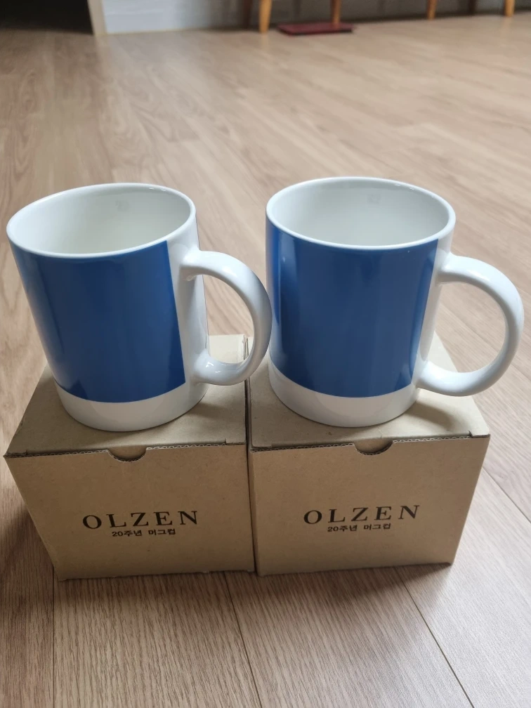 OLZEN 20주년 머그컵 2개 | 생활/주방 | 당근 중고거래