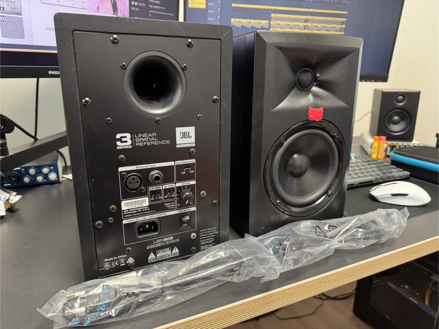 JBL LSR305 5인치 모니터 스피커 1조 | 디지털기기 | 당근 중고거래