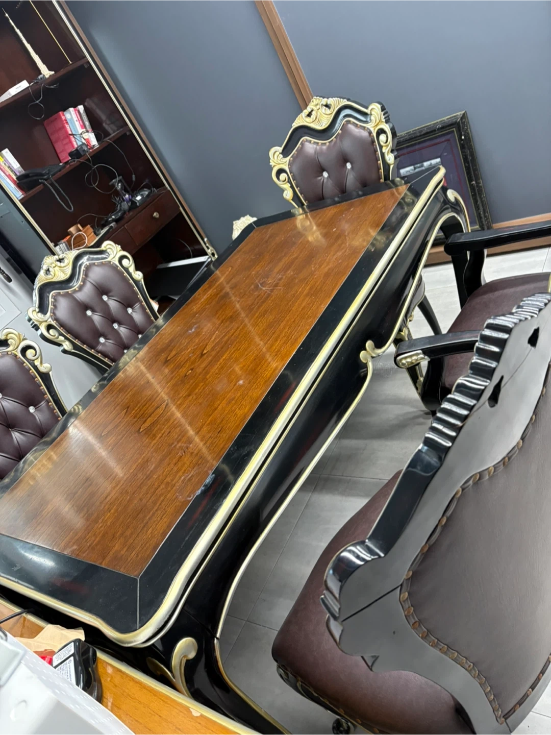 앤틱 스타일 식탁 의자 세트 | 가구/인테리어 | 당근 중고거래