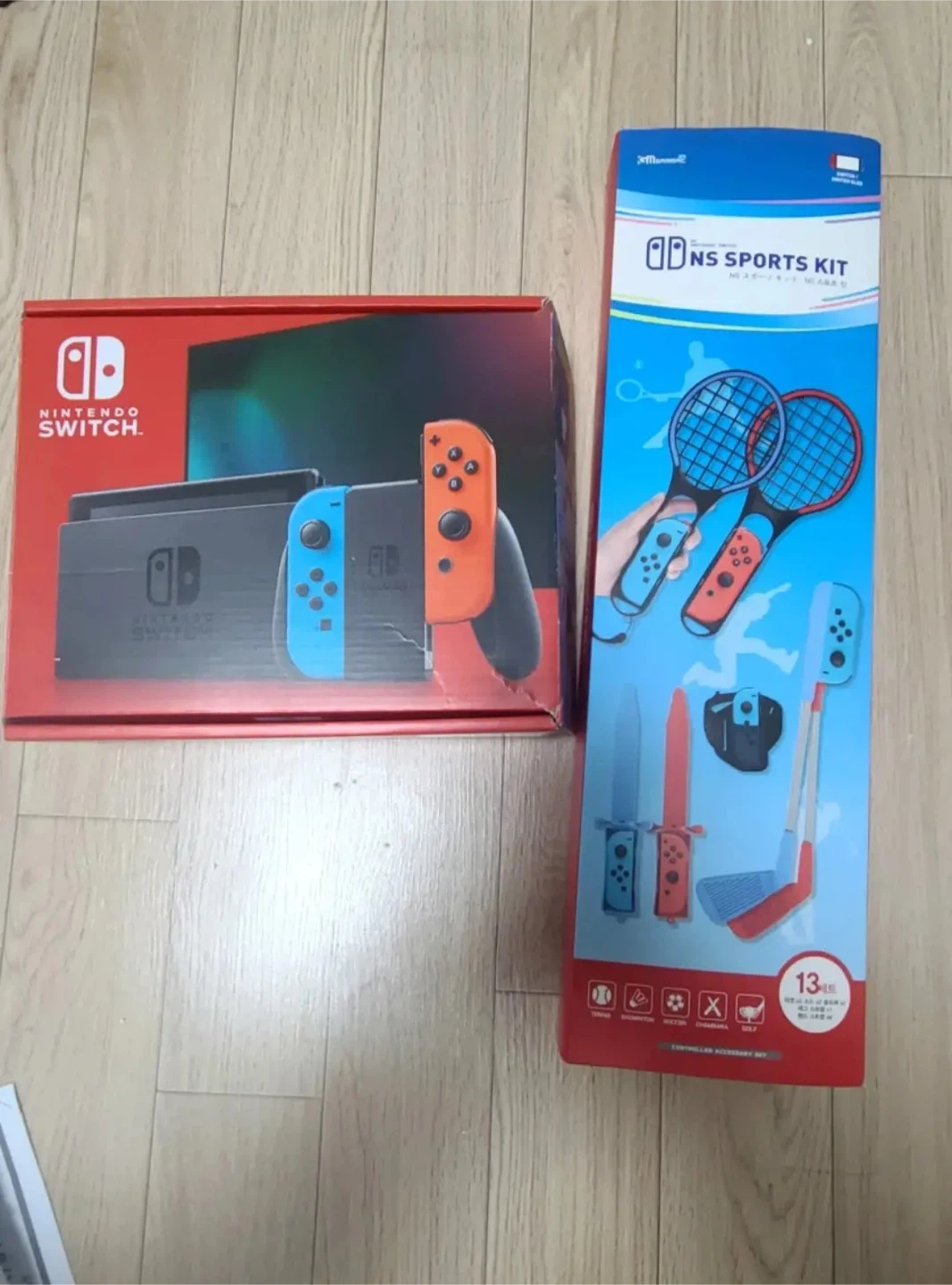 닌텐도 스위치 + 스포츠 키트 풀박 새제품급 | 취미/게임/음반 | 당근 중고거래