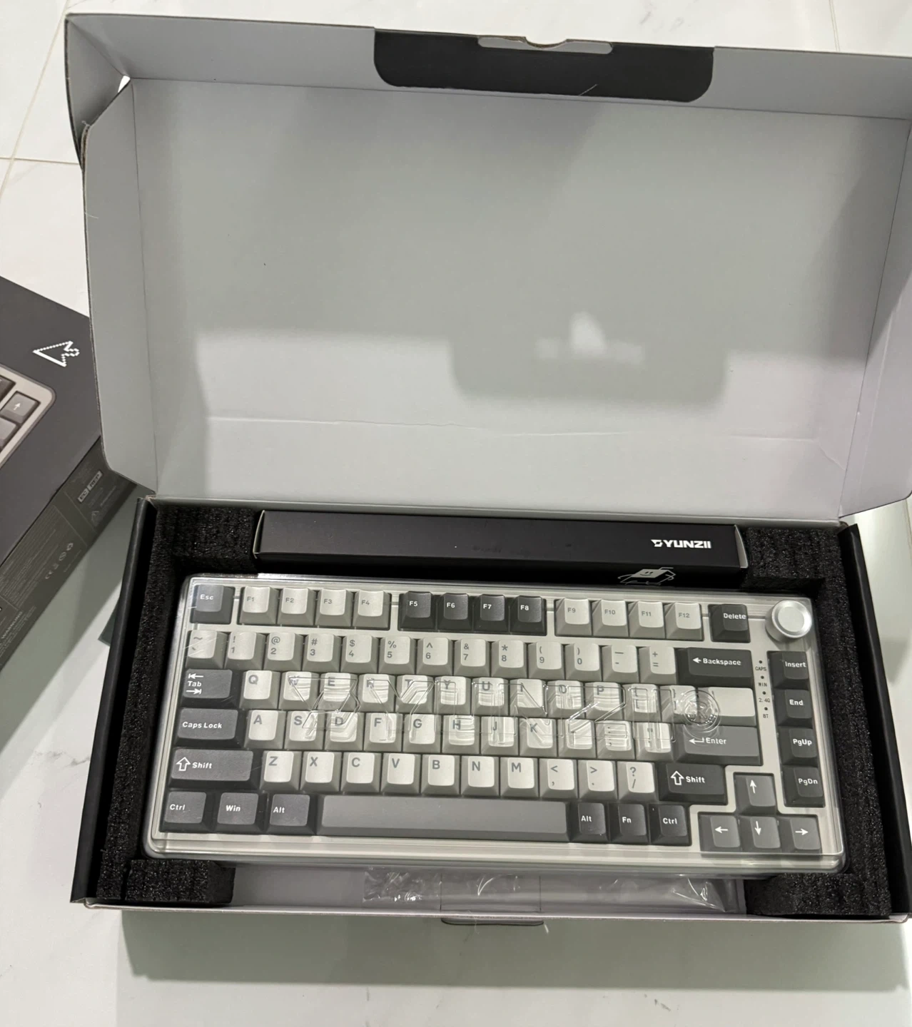 Yunzii B75 pro 밀키V2 그레이 | 디지털기기 | 당근 중고거래