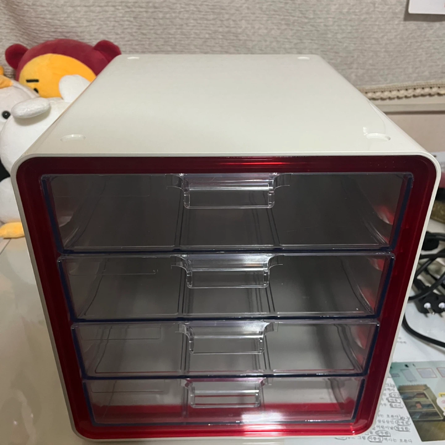 마이룸 4단 투명 서랍 정리함 | 가구/인테리어 | 당근 중고거래