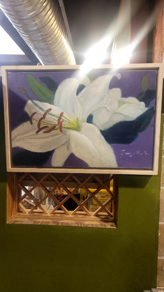 유화 서양화가 장혜숙작 사이즈45-30센티 | 기타 중고물품 | 당근 중고거래