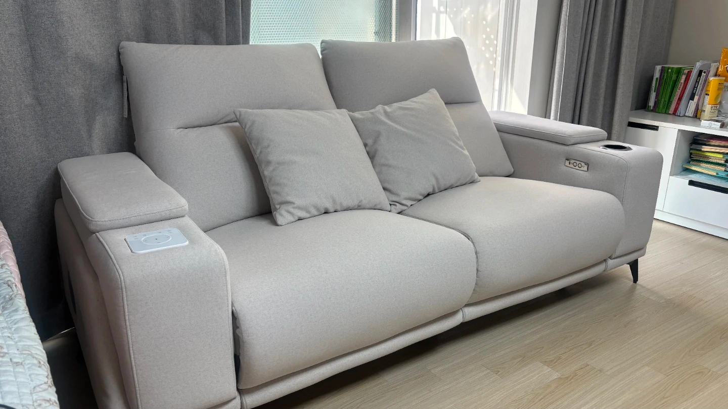 MEKA 이태리 원단 패브릭 3인용 리클라이너 소파 | 가구/인테리어 | 당근 중고거래