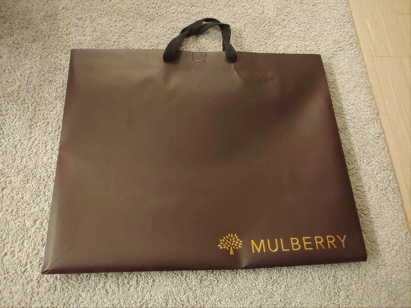 멀버리 가죽 토트백 브라운 | 여성잡화 | 당근 중고거래