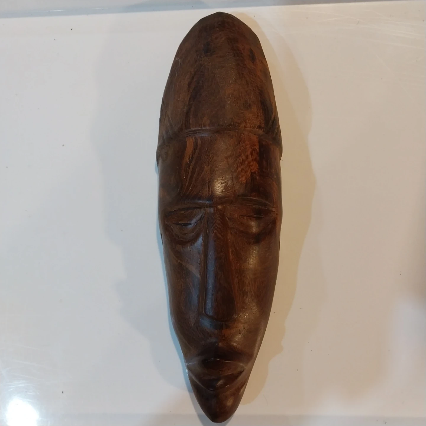 African brown-wood carved mask... | 생활/주방 | 당근 중고거래