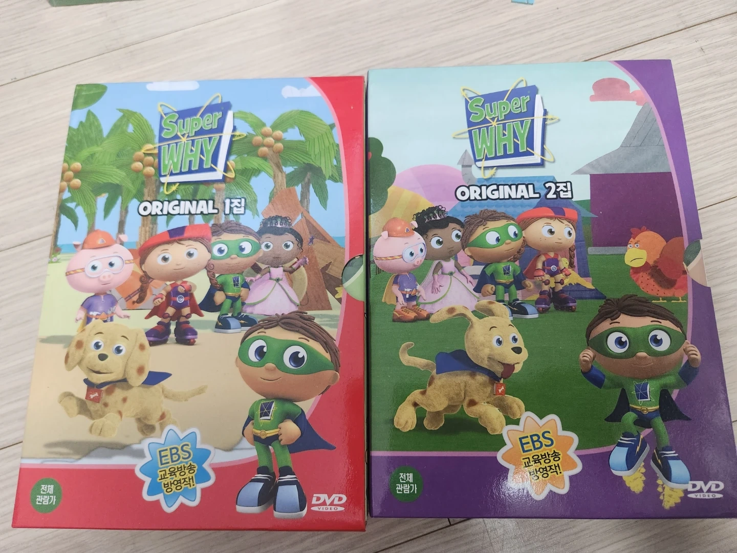 Super Why 수퍼와이 영어 DVD 세트(1집~4집+오리지날 1,2집)총 6집 | 유아동 | 당근 중고거래