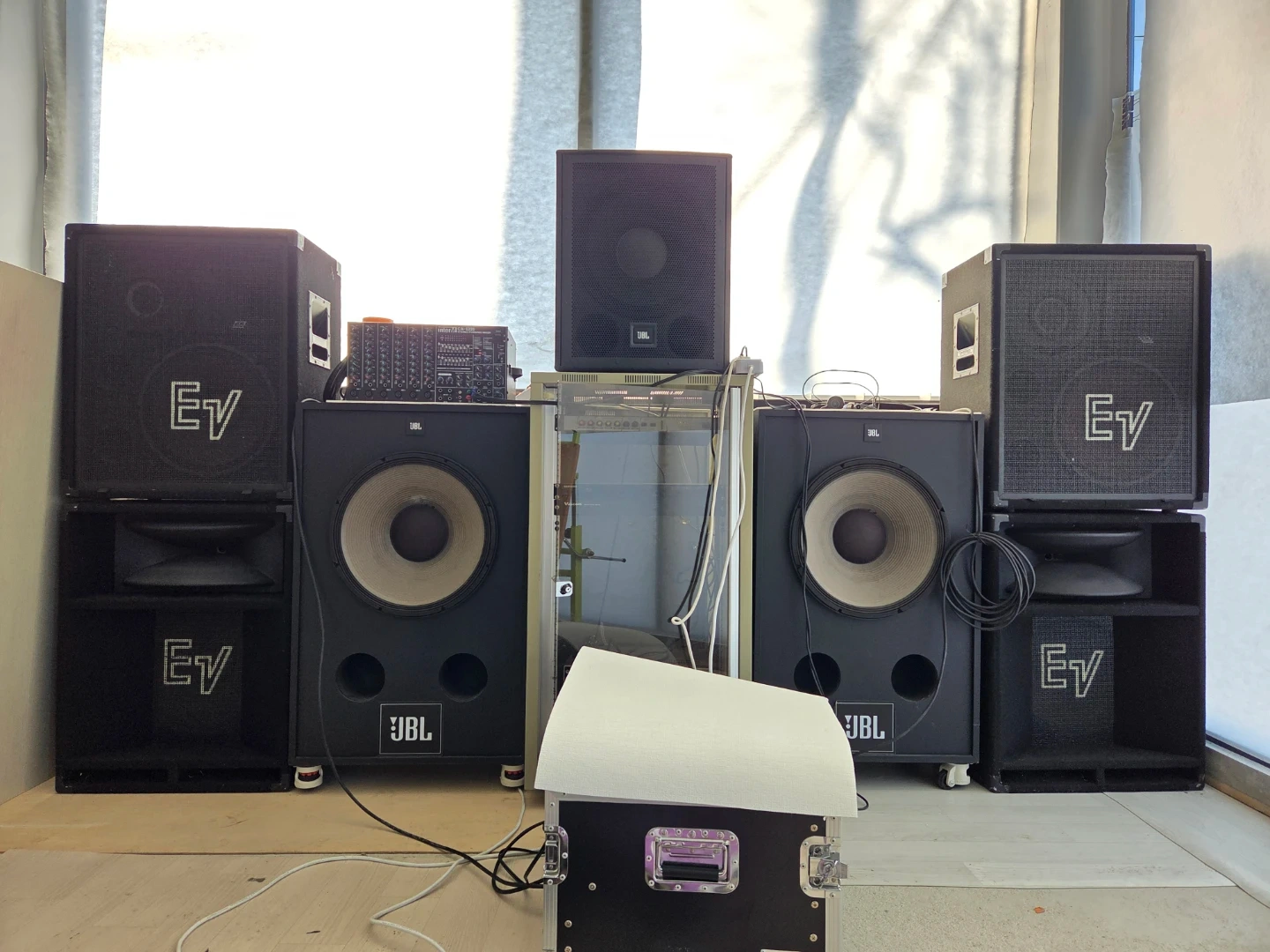 EV JBL 스피커, A-SOUND Behringer 앰프, Soundcraft 믹서 | 디지털기기 | 당근 중고거래