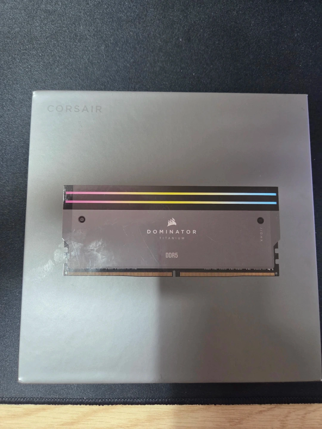 [미개봉 새제품] 커세어 도미네이터 티타늄 그레이 DDR5-6000 CL30 32GB (16GBx2) | 디지털기기 | 당근 중고거래