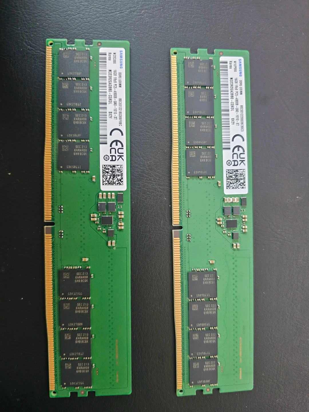 삼성 DDR5 16GB 4800 램 2개 | 디지털기기 | 당근 중고거래