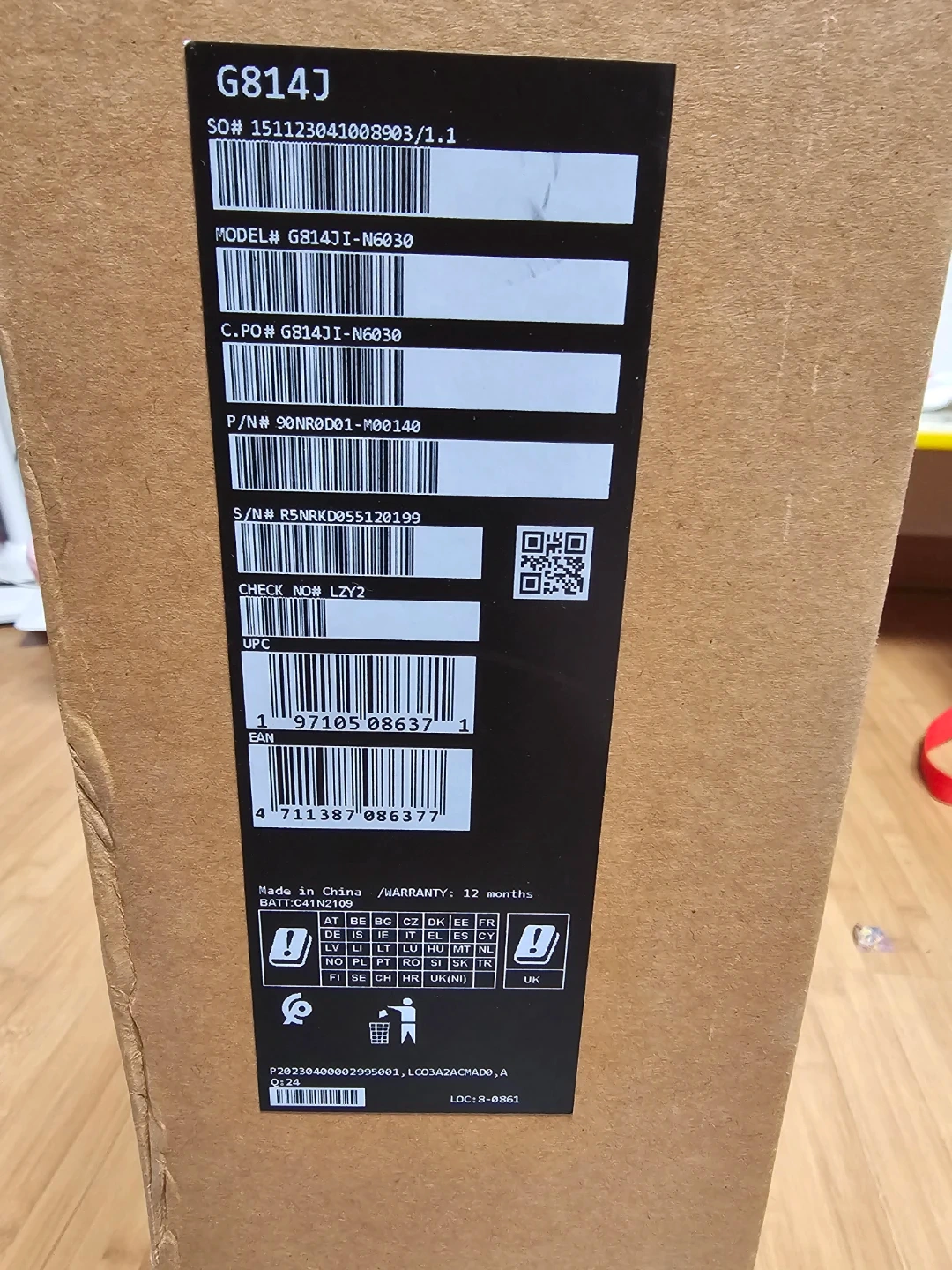 ASUS ROG G814J 게이밍 노트북 i9 RTX4070 ASUS G18 | 디지털기기 | 당근 중고거래