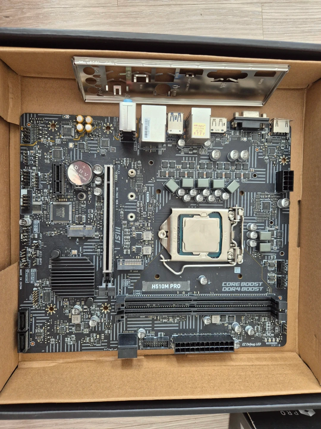 i3-10100F + MSI H510M PRO 반본체 판매합니다. | 디지털기기 | 당근 중고거래