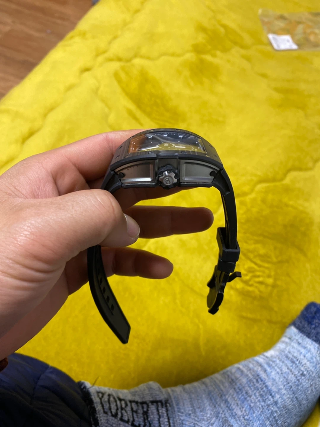 도네르 가티 오토매틱 스켈레톤 시계 블랙 | 남성패션/잡화 | 당근 중고거래