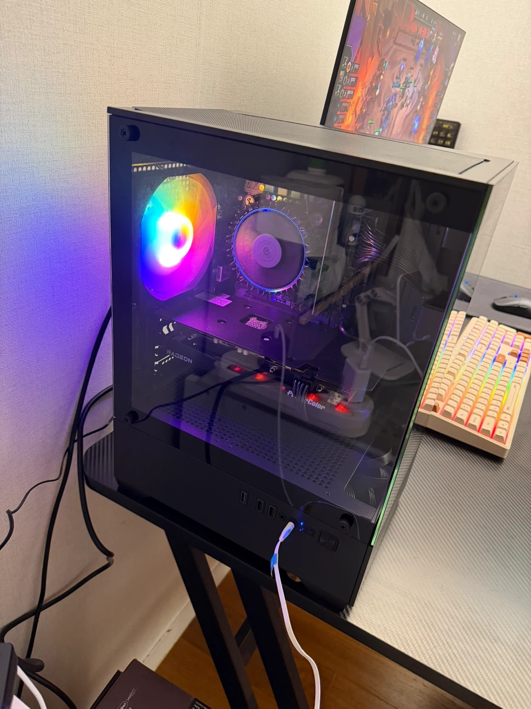 12월28일구매🎮게이밍 조립 PC i5-12400F RX 7600. (4060급) | 디지털기기 | 당근 중고거래