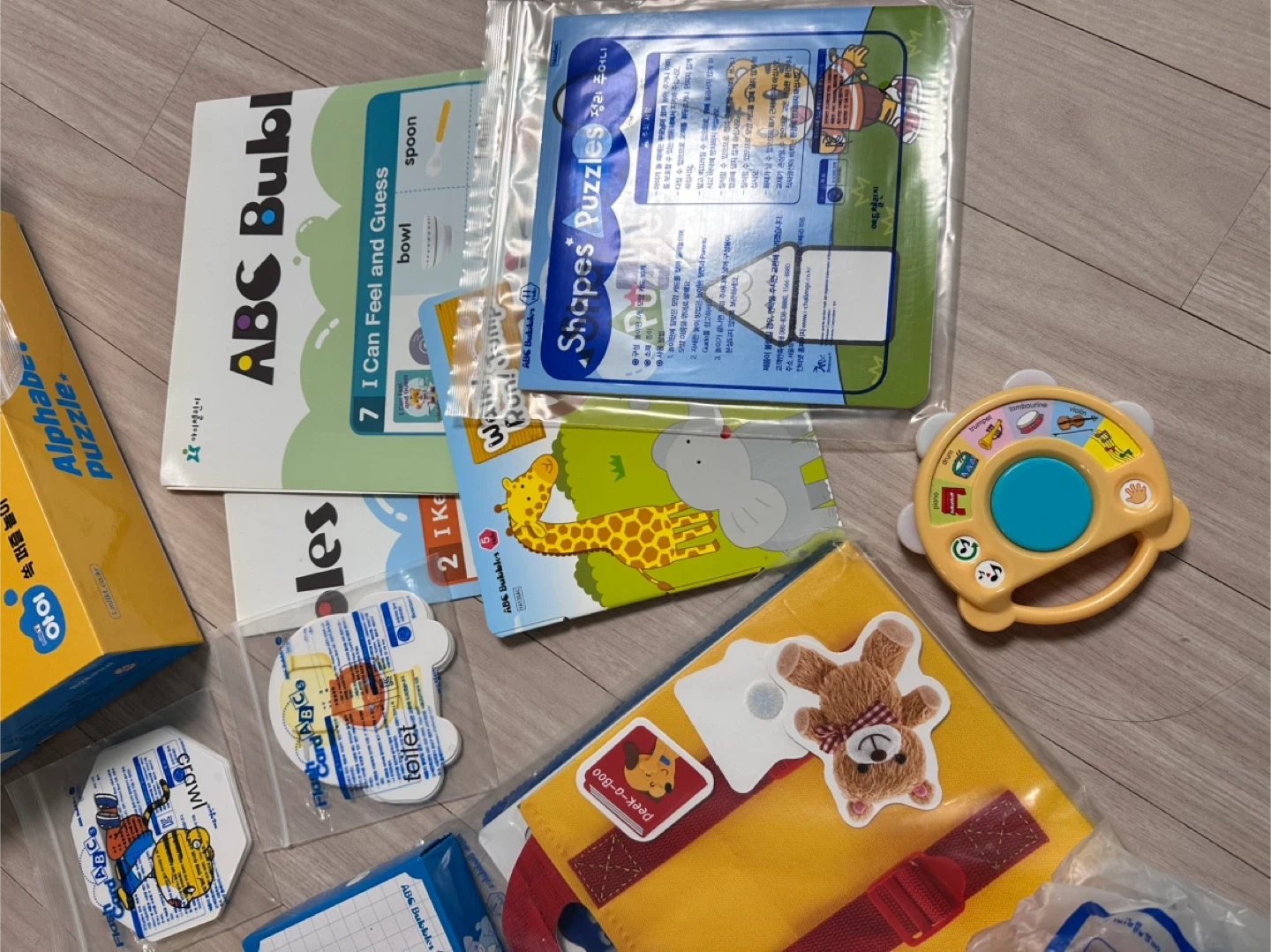 ABC Bubbles 영어 그림책 12권+dvd+교구 | 유아도서 | 당근 중고거래