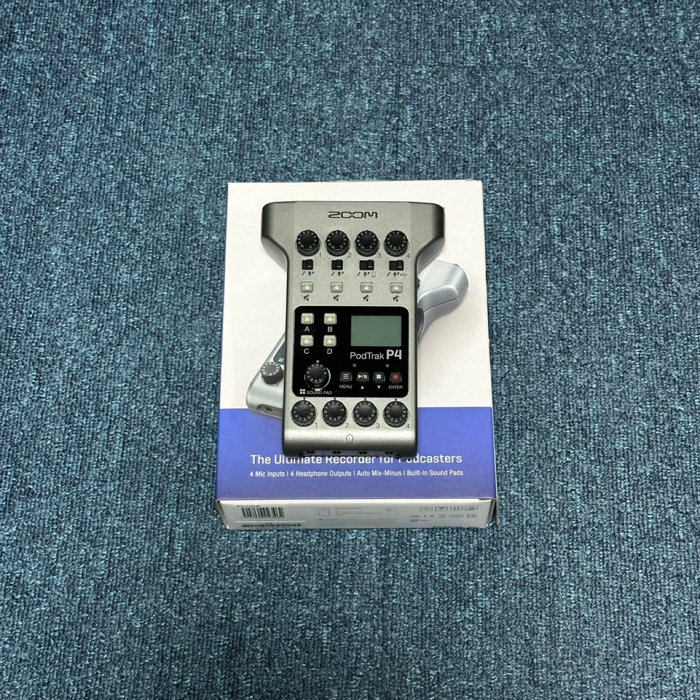 Zoom PodTrak P4 줌 팟트랙 p4 팟캐스트 레코더 풀박스 | 디지털기기 | 당근 중고거래