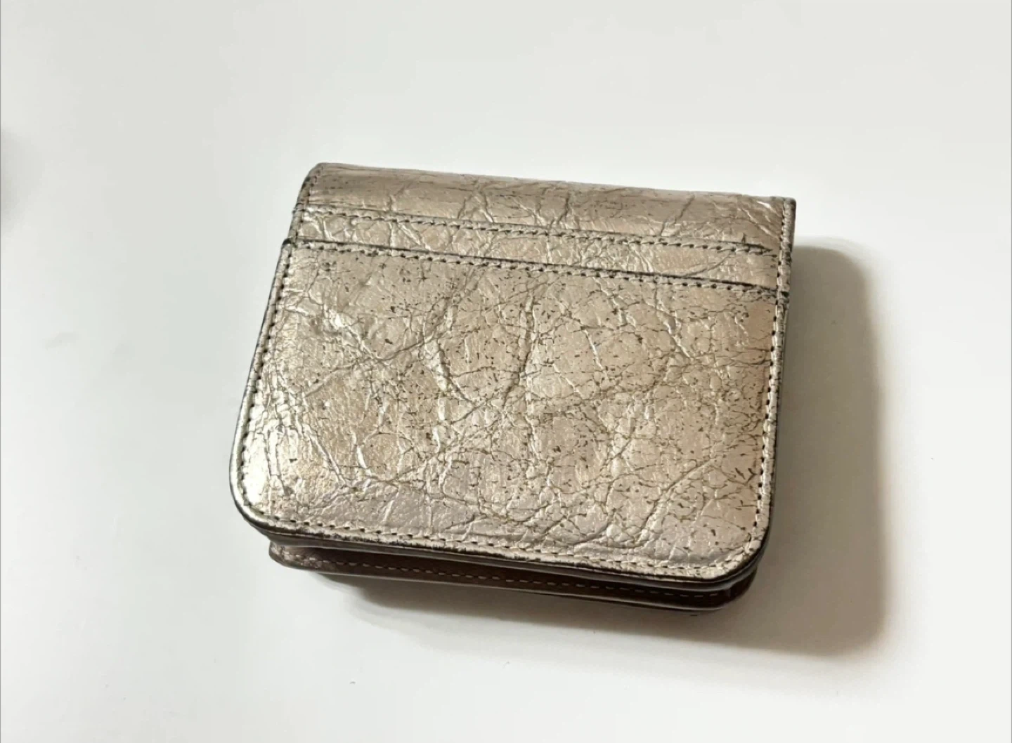 발렌시아가 BB 반지갑 메탈릭 브론즈 | 남성패션/잡화 | 당근 중고거래