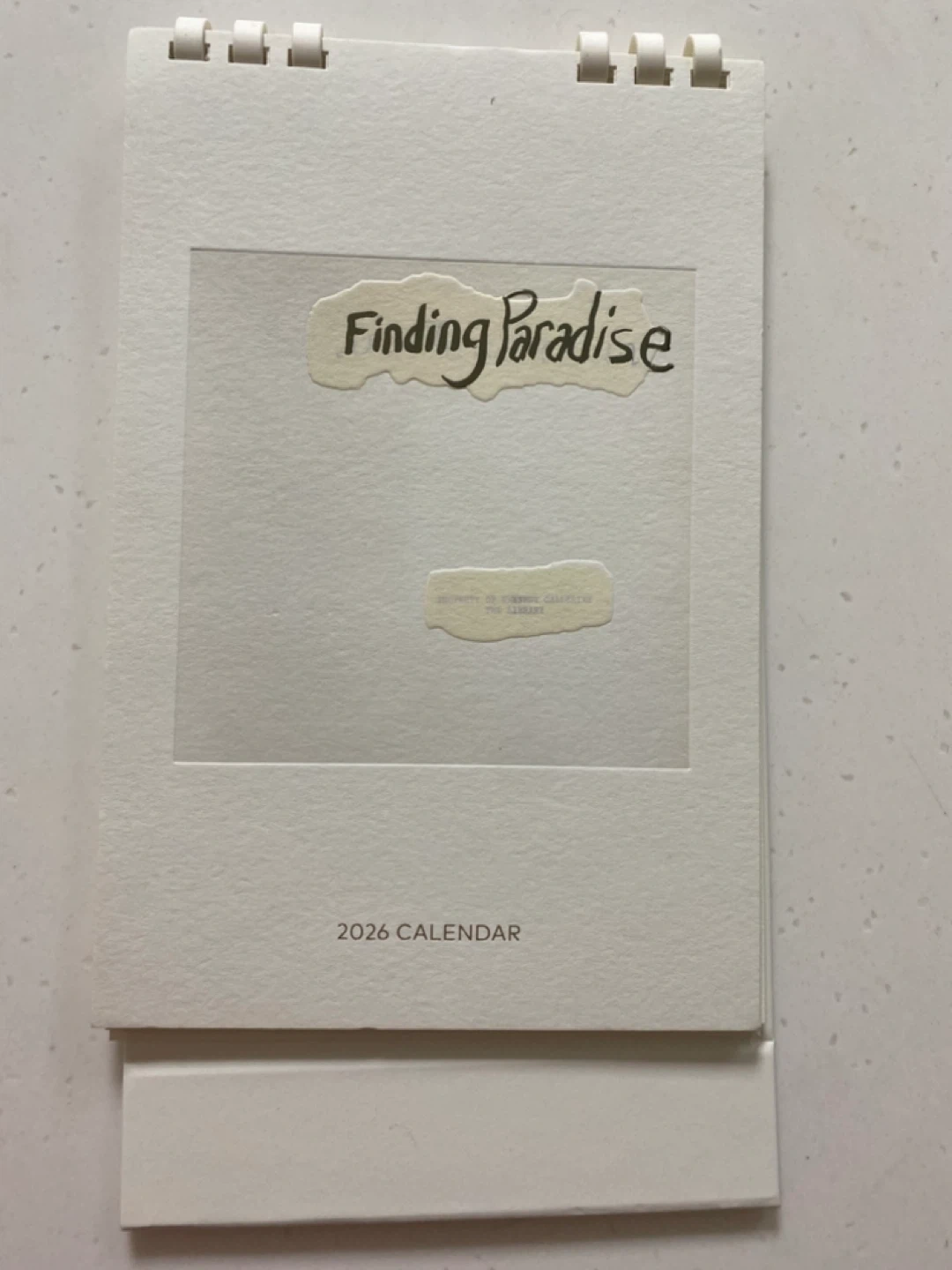 2026년 Finding Paradise 탁상 달력 | 가구/인테리어 | 당근 중고거래