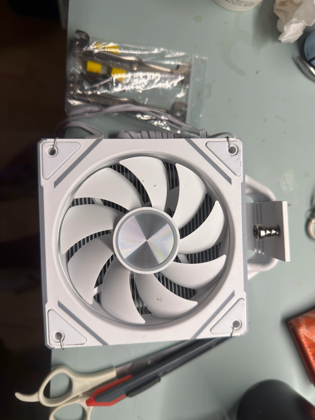 DAVEN D120R Reverse 화이트 쿨러. 저소음 공냉 RGB YC2000F ARGB CPU 쿨러 | 디지털기기 | 당근 ...