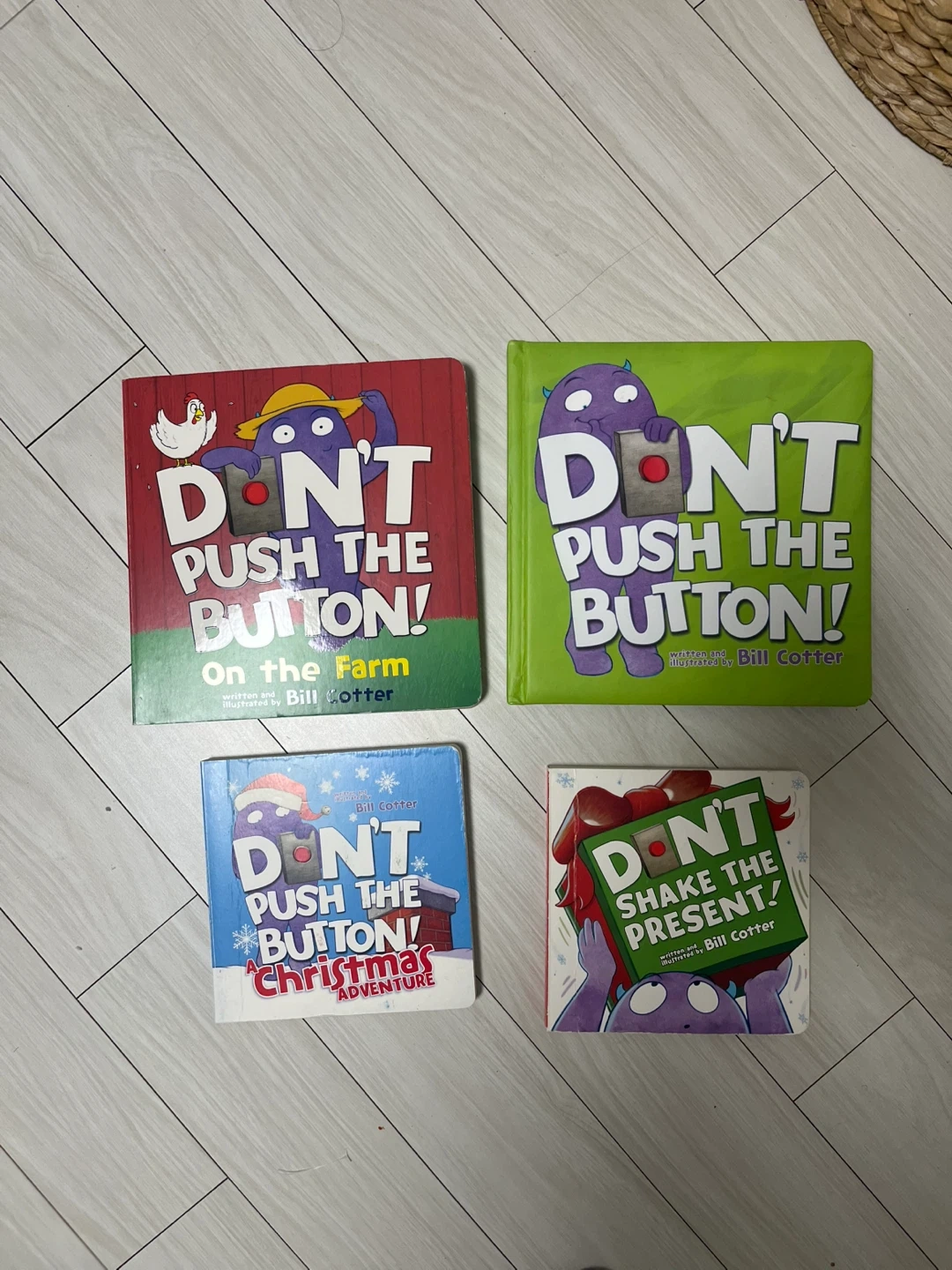 Don't Push The Button 영어 그림책 4권 세트 | 유아도서 | 당근 중고거래