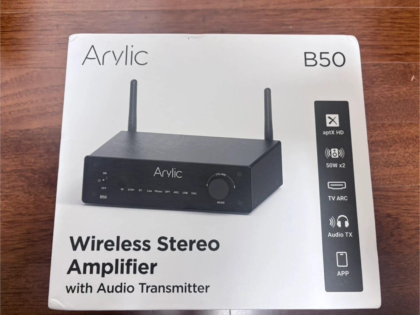 [풀박스] Arylic B50 블루투스 스테레오 앰프 (HDMI ARC/포노앰프 지원) | 디지털기기 | 당근 중고거래