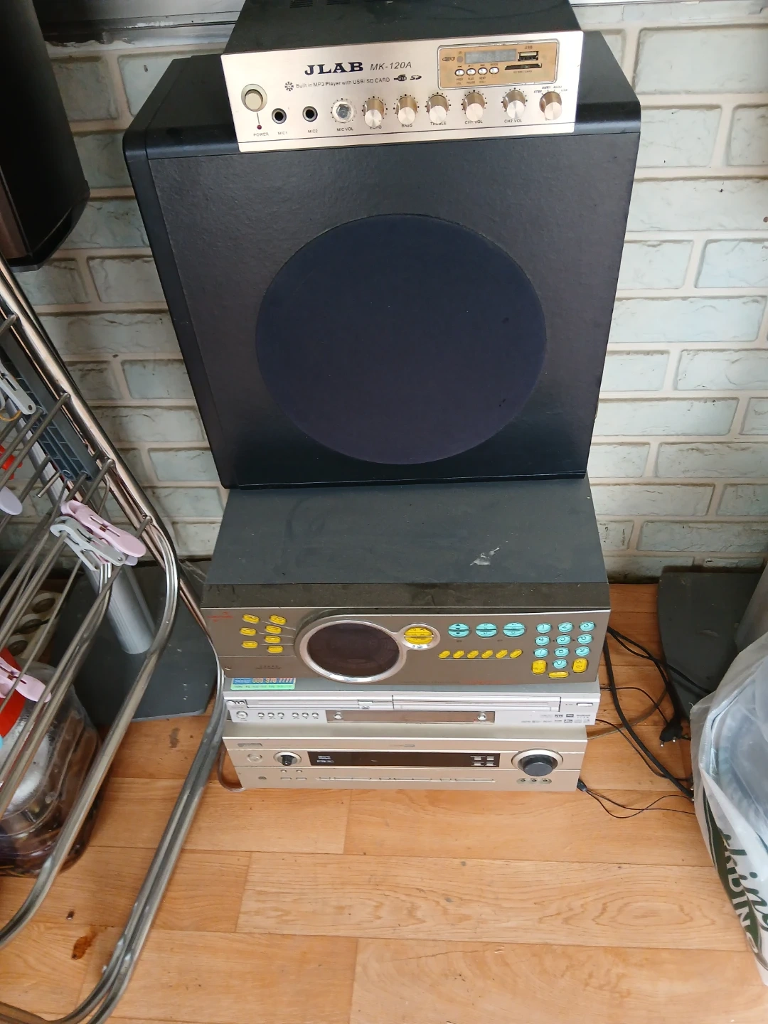 JLAB 앰프+스피커+반주기+DVD 플레이어 세트 | 디지털기기 | 당근 중고거래