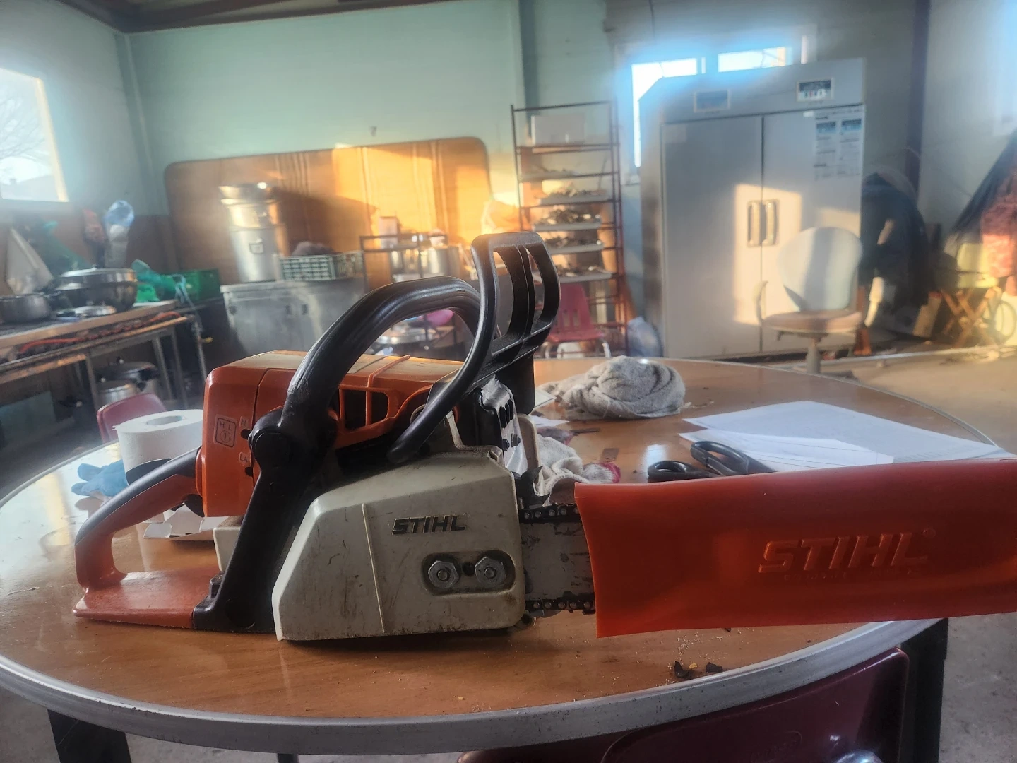 스틸 STIHL 023MSC 엔진톱 | 생활가전 | 당근 중고거래