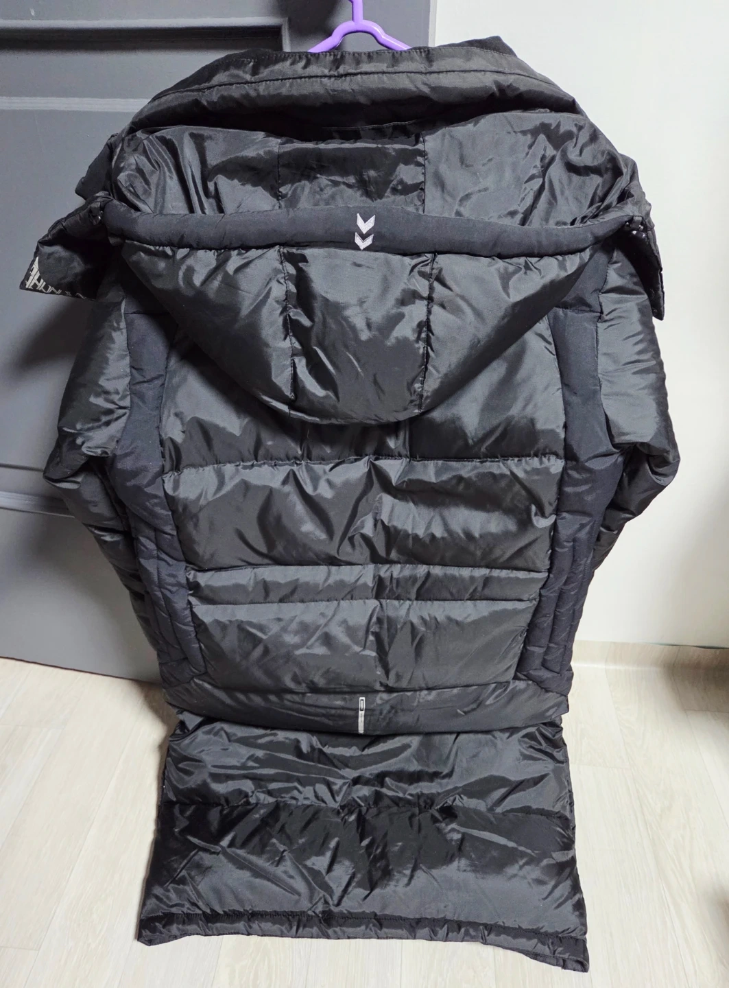 Hummel 롱패딩 L블랙 | 남성패션/잡화 | 당근 중고거래