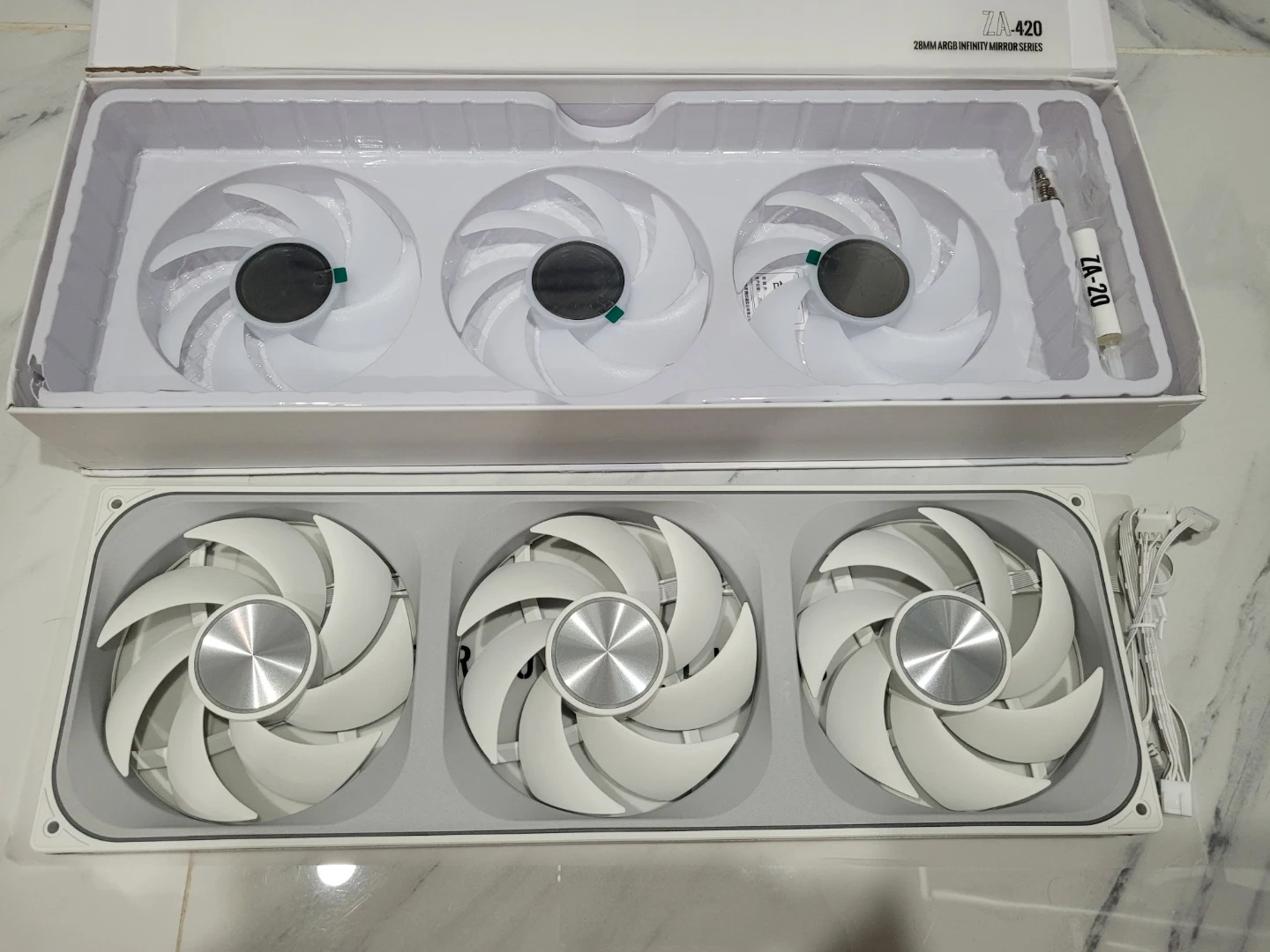 JONSBO ZA-420 화이트 쿨링팬 | 디지털기기 | 당근 중고거래