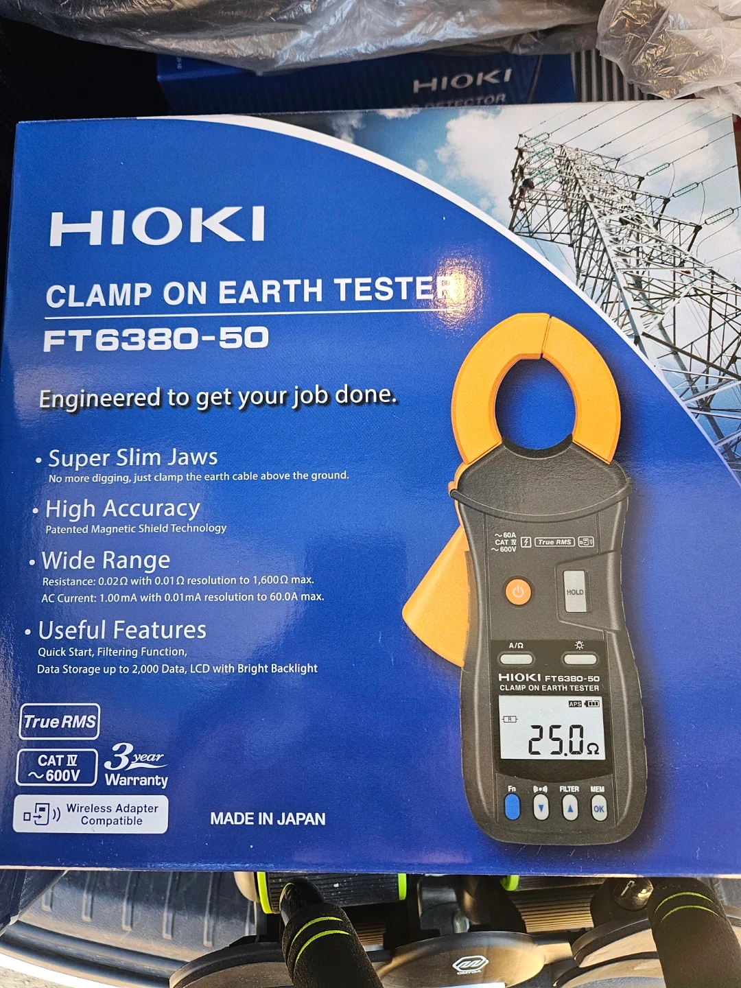 HIOKI FT6380-50 클램프 접지 저항계 새제품 히오키 히오끼 | 디지털기기 | 당근 중고거래