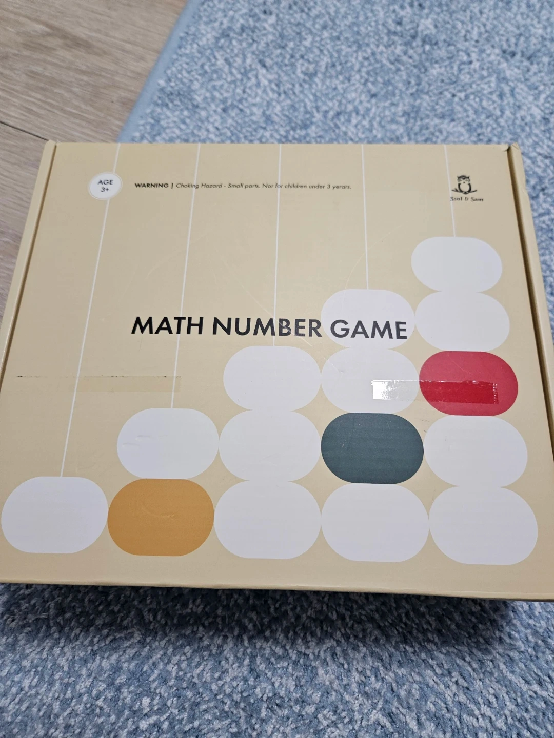 Ssol & Sam Math Number Game 수놀이 게임 | 취미/게임/음반 | 당근 중고거래