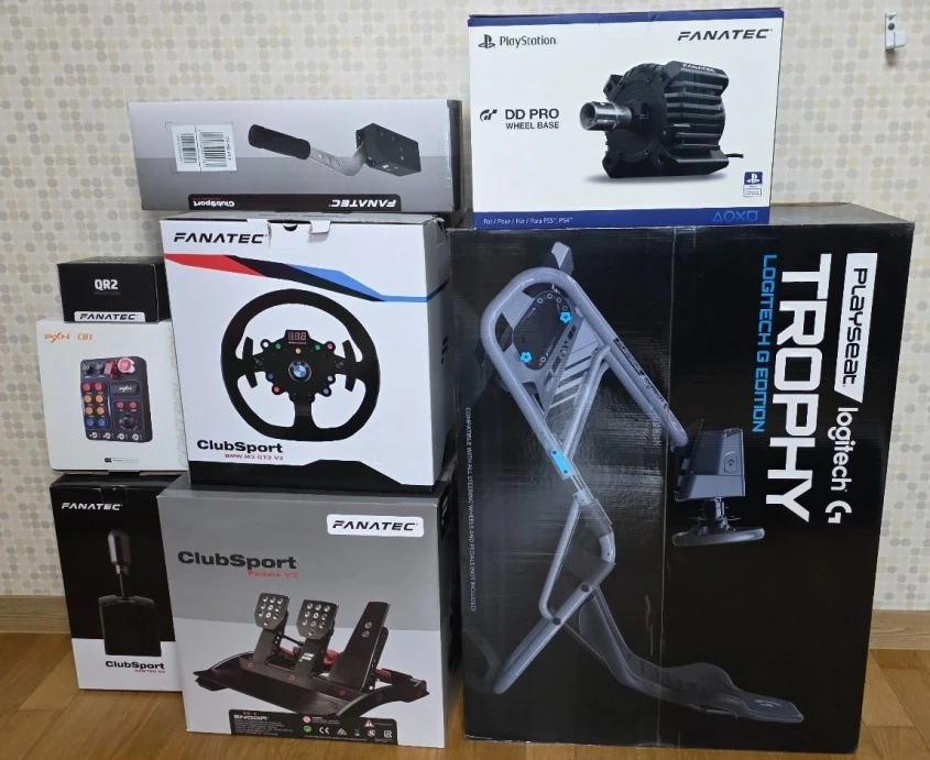 파나텍 레이싱 휠 풀세트 (DD PRO, 페달 V3, BMW GT2) | 취미/게임/음반 | 당근 중고거래