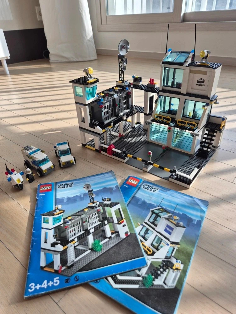 ((레고)) LEGO 7744 레고CITY 레고시티 경찰본부 사진과 같이 구성품 있음 설명서 있음 장난감 블럭 | 유아동 ...