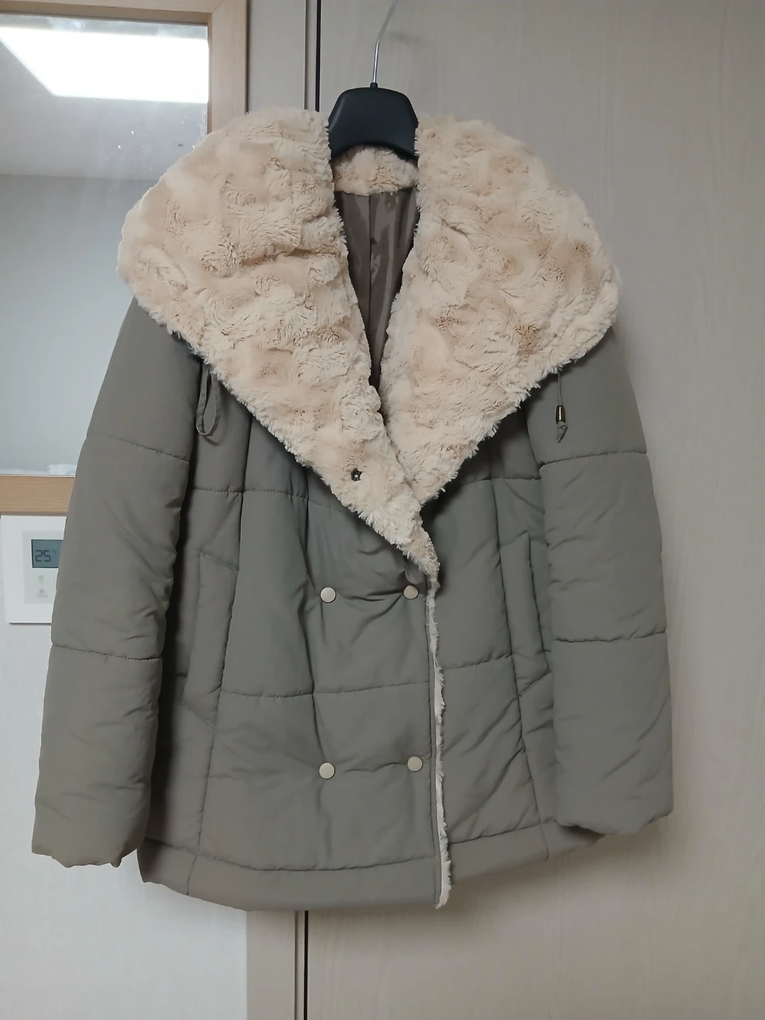 DOWL 털 카라 여성 패딩 | 여성의류 | 당근 중고거래