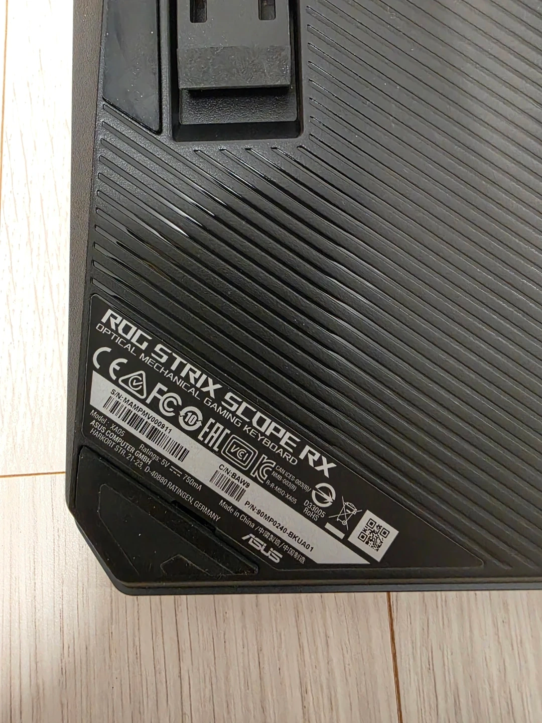 ASUS ROG STRIX SCOPE RX 기계식 키보드 | 디지털기기 | 당근 중고거래