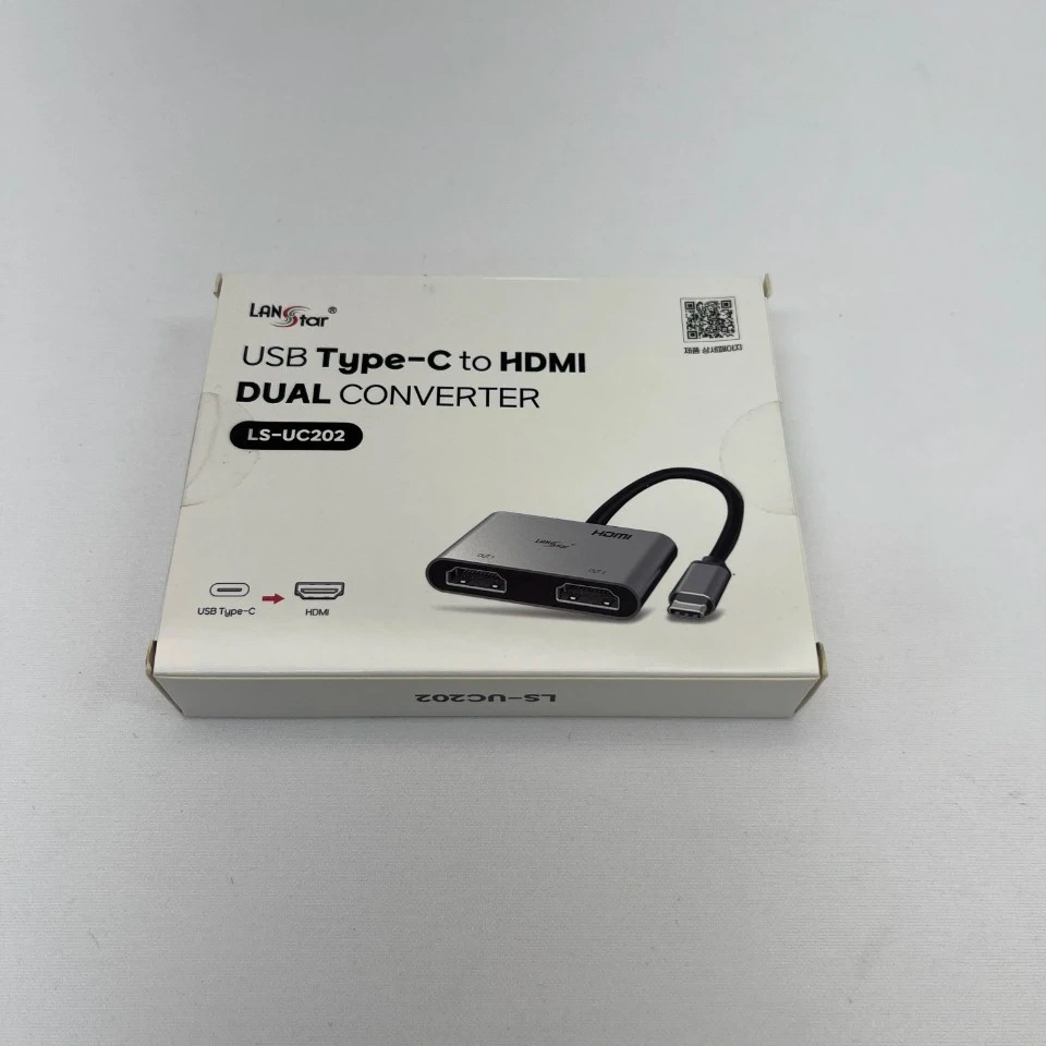 LanStar USB Type-C to HDMI 듀얼 컨버터 | 디지털기기 | 당근 중고거래
