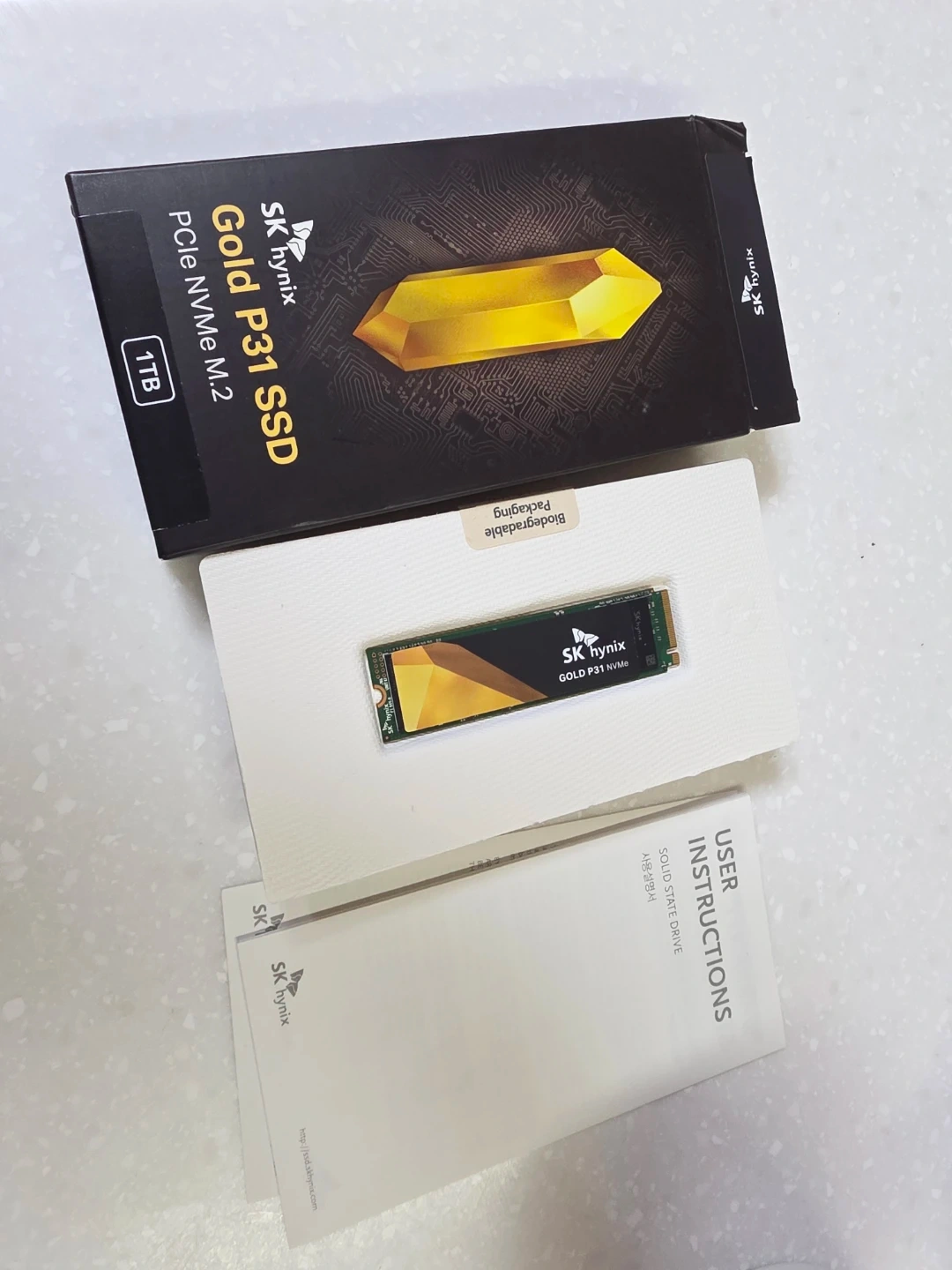 SK하이닉스 Gold P31 SSD 1TB M.2 NMVe | 디지털기기 | 당근 중고거래