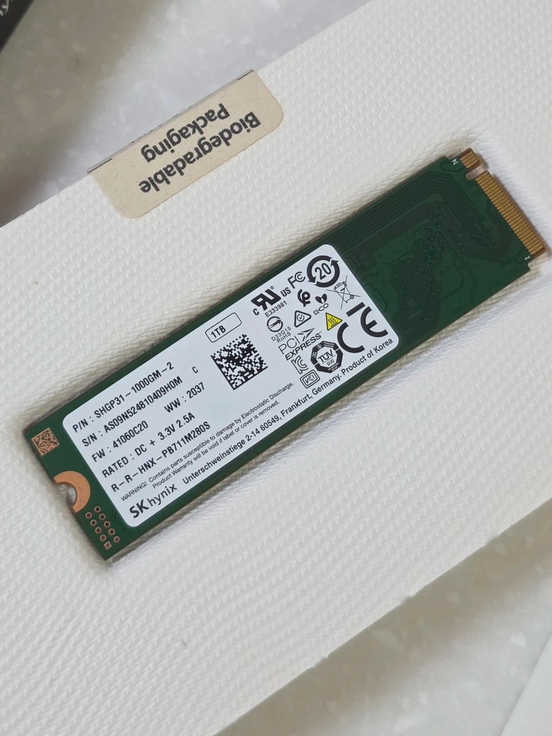 SK하이닉스 Gold P31 SSD 1TB M.2 NMVe | 디지털기기 | 당근 중고거래
