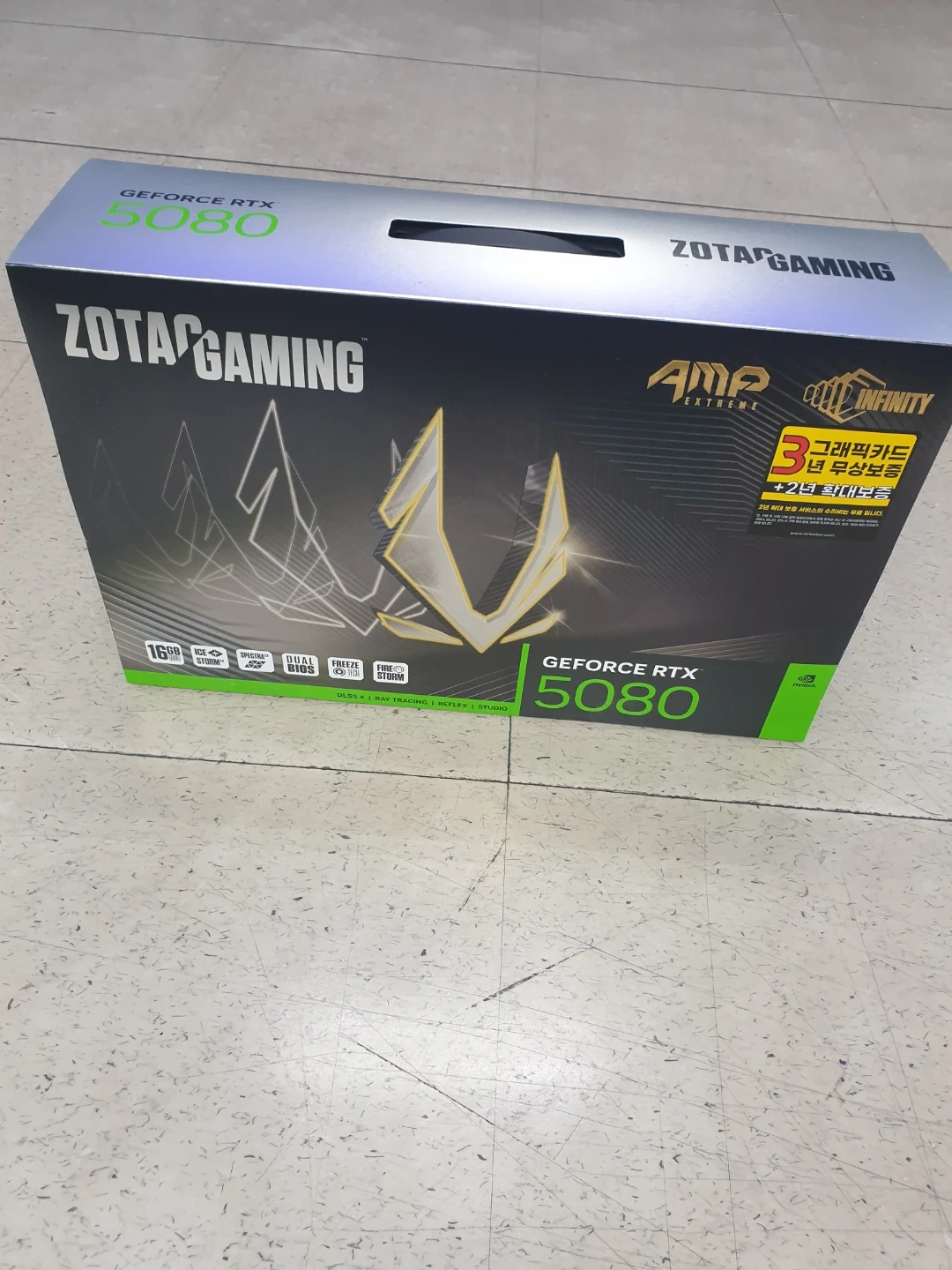 조텍 RTX 5080 AMP Extreme Infinity 새제품 | 디지털기기 | 당근 중고거래