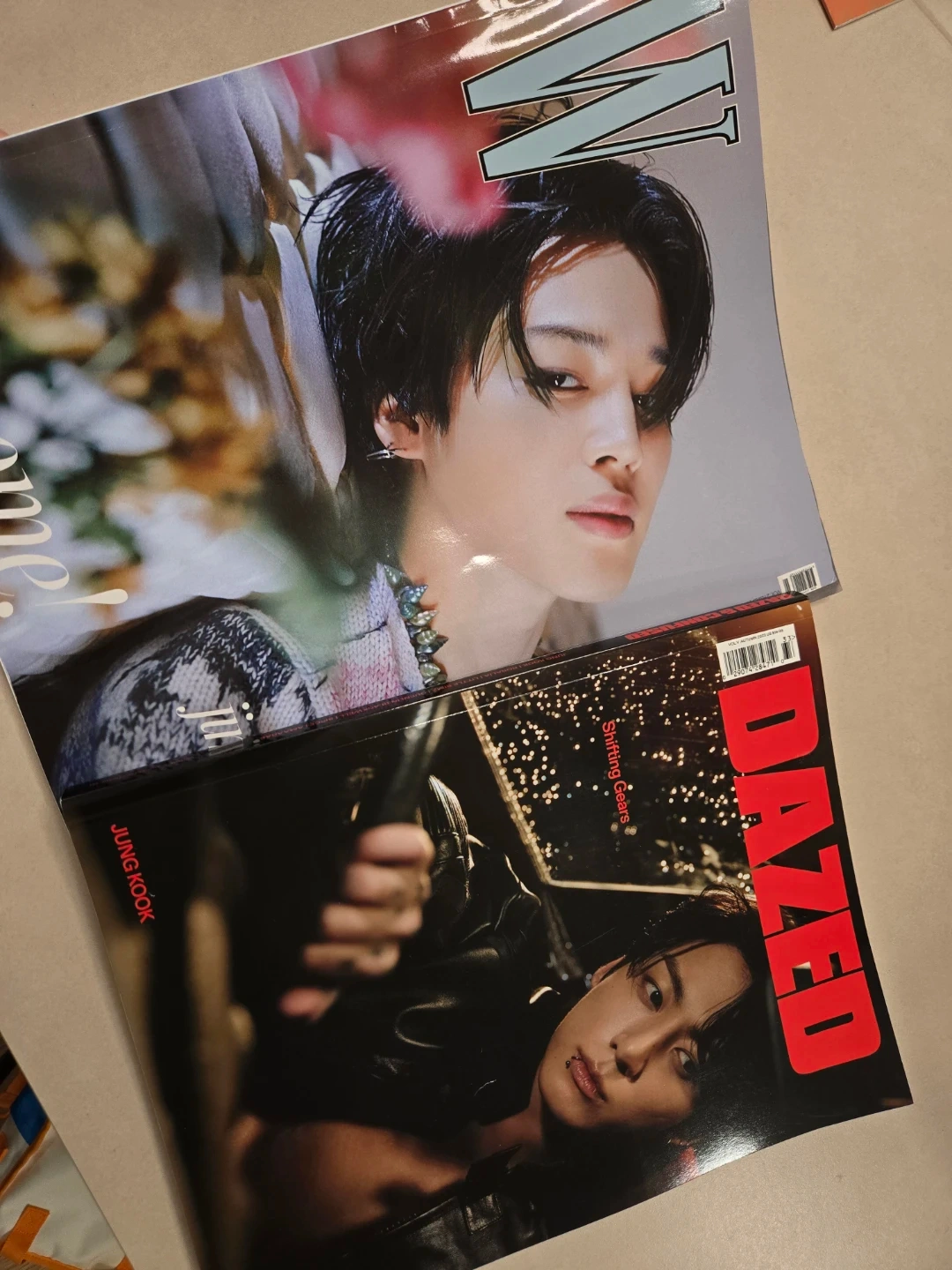 BTS W KOREA & DAZED 잡지 (지민, 정국) | 도서 | 당근 중고거래