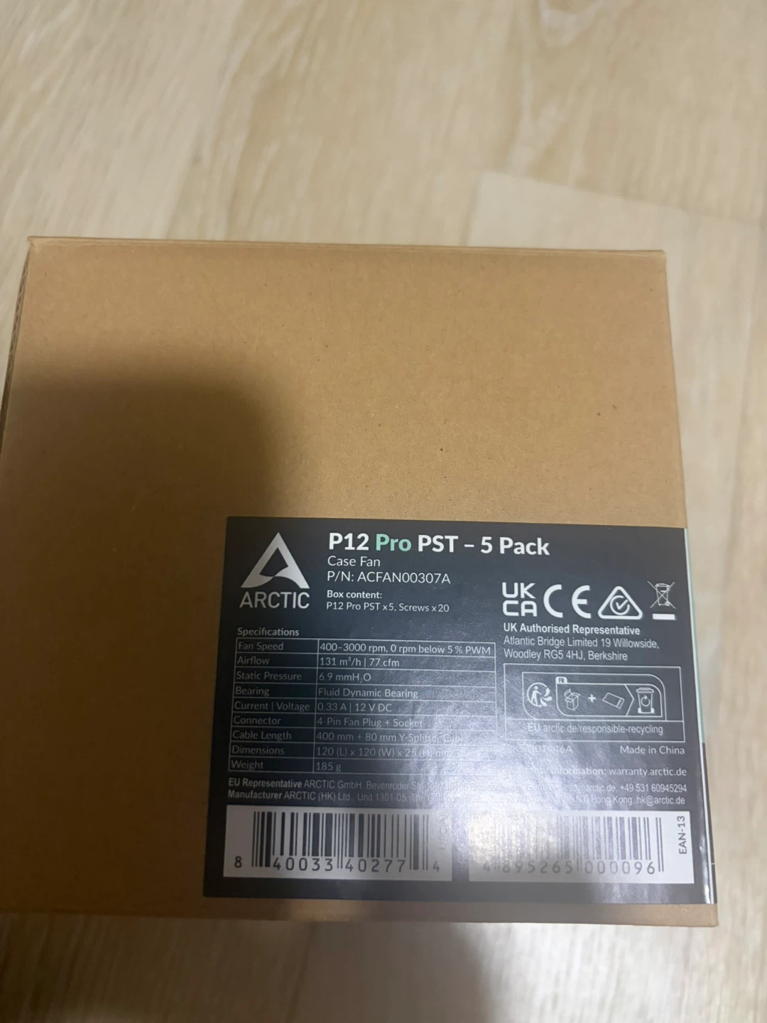 Arctic P12 Pro PST 5팩 케이스 팬 | 디지털기기 | 당근 중고거래