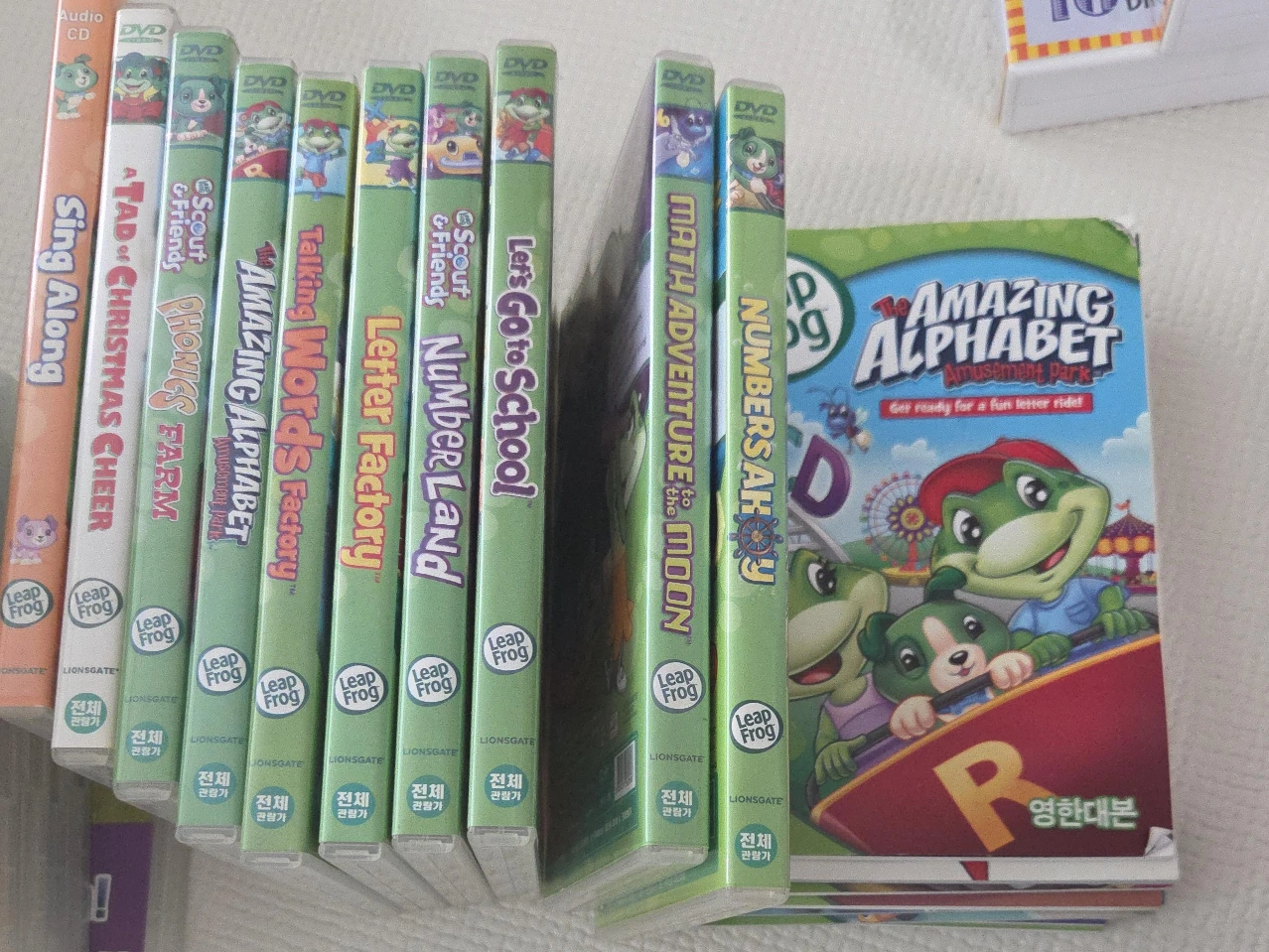 유아 DVD 모음 (LeapFrog외 5종) | 유아동 | 당근 중고거래